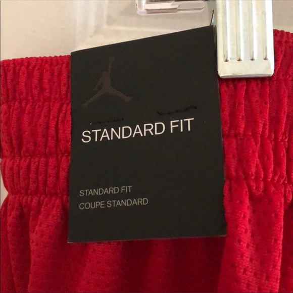 Jordan | Shorts | Nwt Air Jordan Basketball Shorts In Red | Poshmark